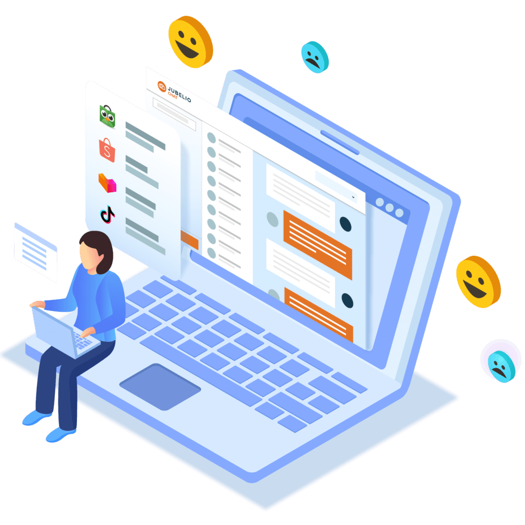 Aplikasi integrasi chat antar marketplace - Jubelio Chat
